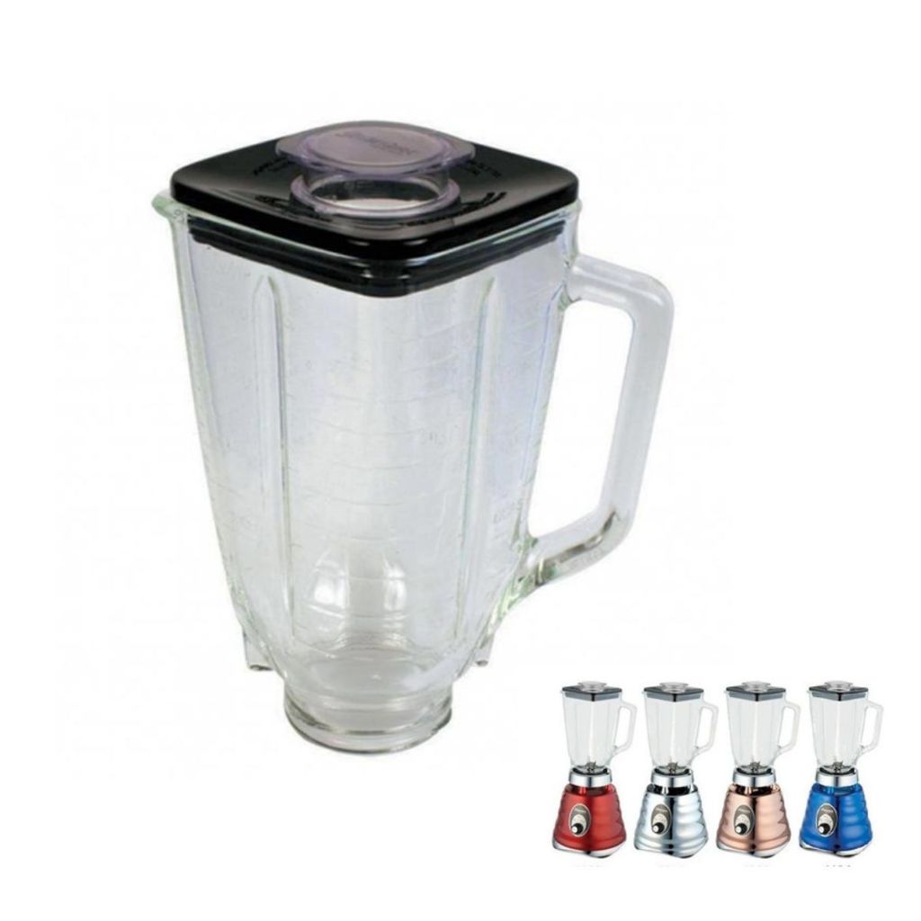Copo Liquidificador Oster Vidro Clássico Quadrado com Tampa | Shopee Brasil