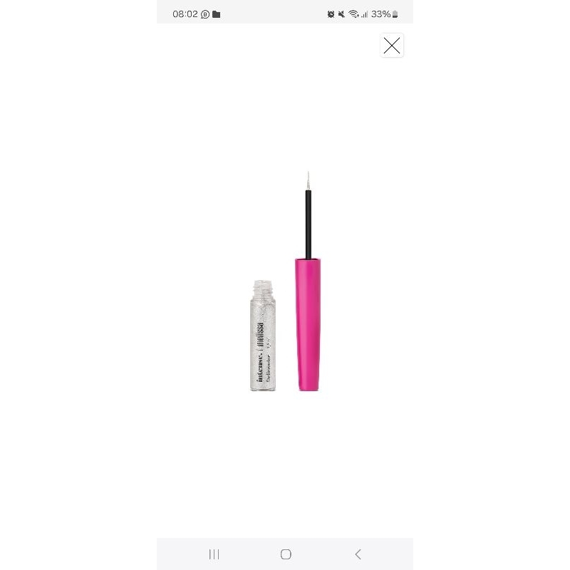 delineador holográfico prata Melissa intense o Boticário | Shopee Brasil