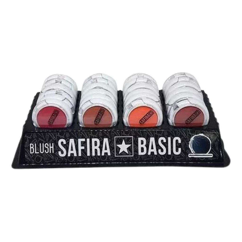 Box com 24 Blush Basic Safira | Shopee Brasil