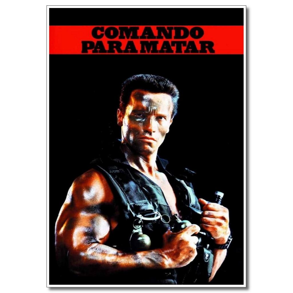 Poster Filme - Comando Para Matar (1985) - (Cartaz TV Streaming Cinema ...
