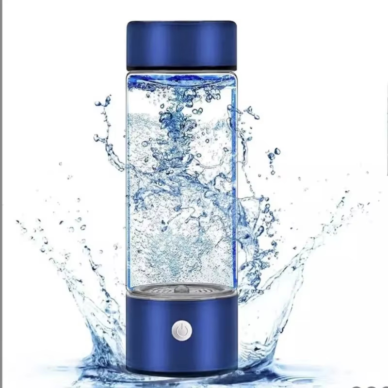 Garrafa de Água Geradora de Hidrogênio Molecular Ionizador (AZUL ...