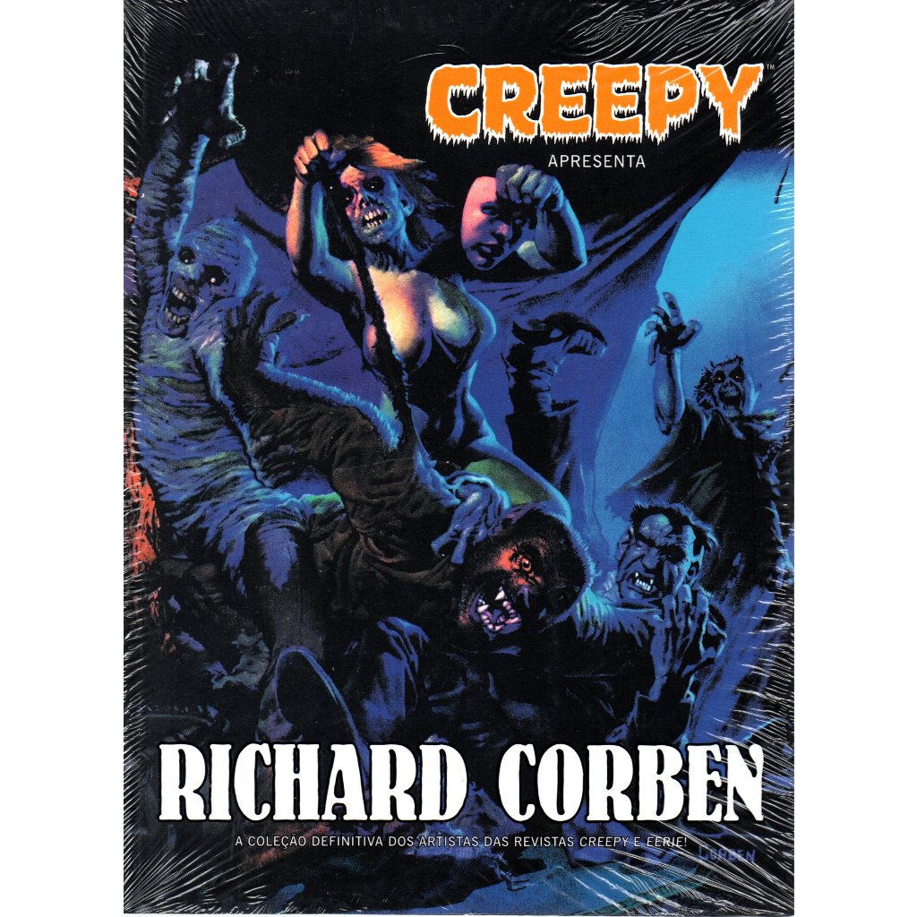 Creepy Apresenta Richard Corben - Editora Devir - Bonellihq Set24 | Shopee Brasil