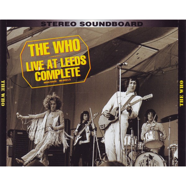 The Who Live at Leeds 1970 - Complete Version (soundboard 2 CDs ...
