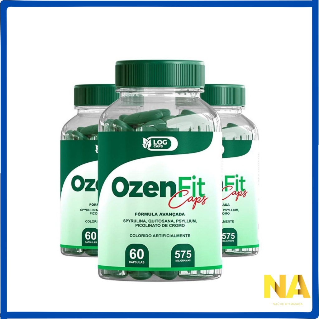 Ozenfit - 180 Capsulas Formula Exclusiva | Shopee Brasil
