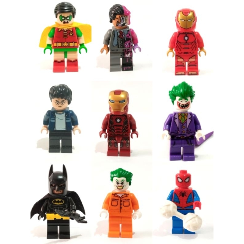 Minifiguras Lego DC Marvel - Minifigures | Shopee Brasil