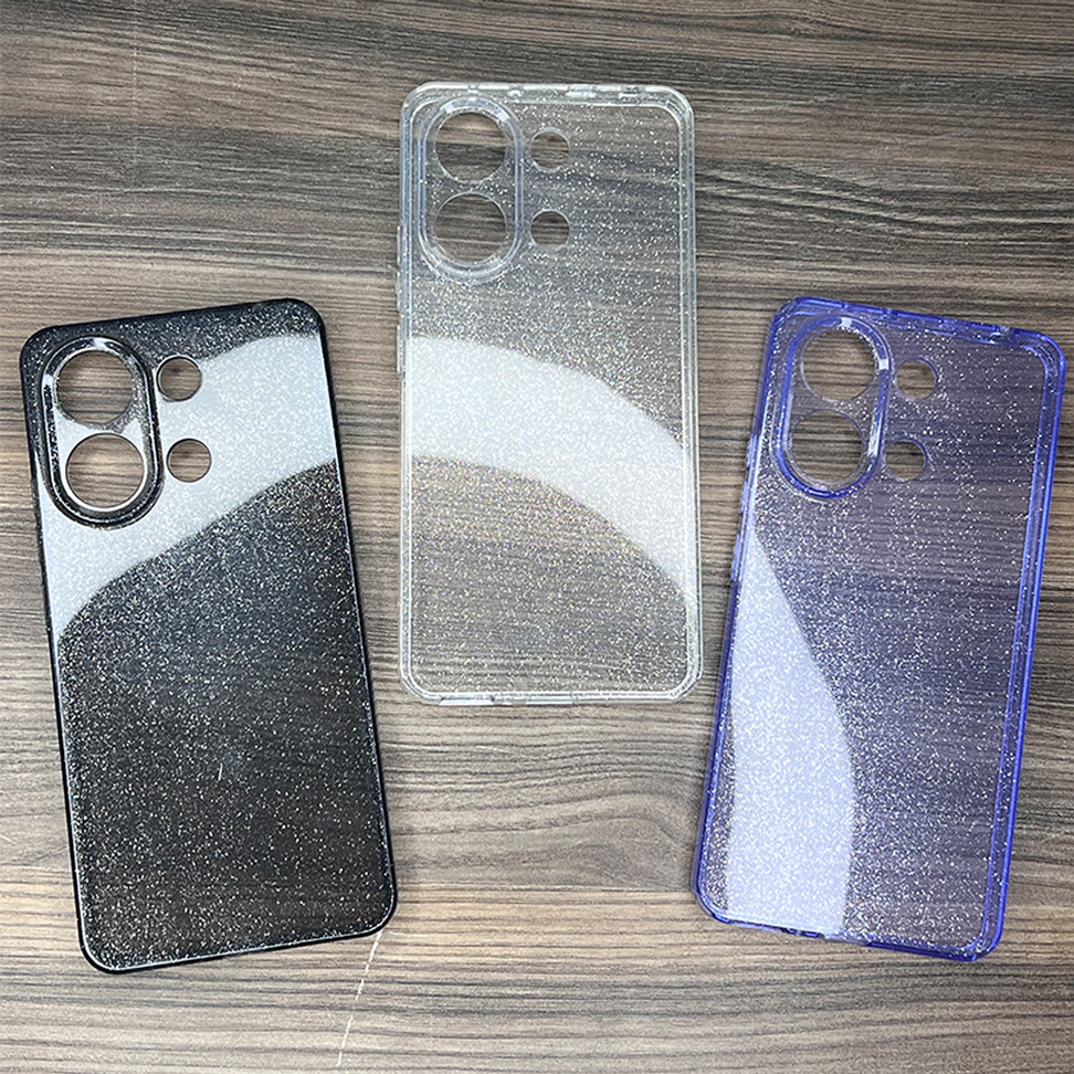 Capa Xiaomi Note 13 4G Glitter com Proteção de Câmera Brilhante ...