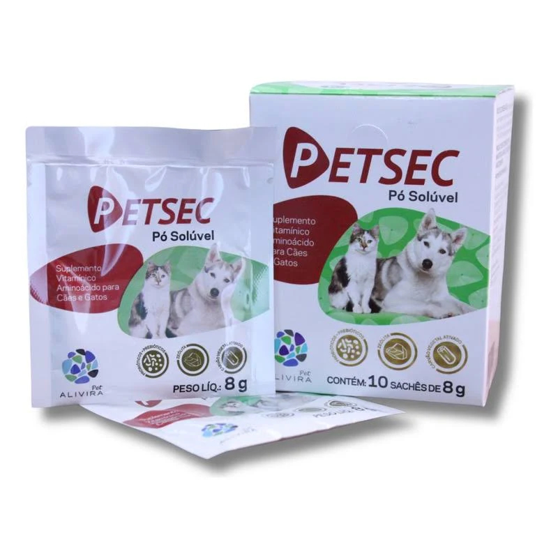 PetseC - Suplemento Vitaminico Aminoácidos para Cães e Gatos - 1und Sachê | Shopee Brasil