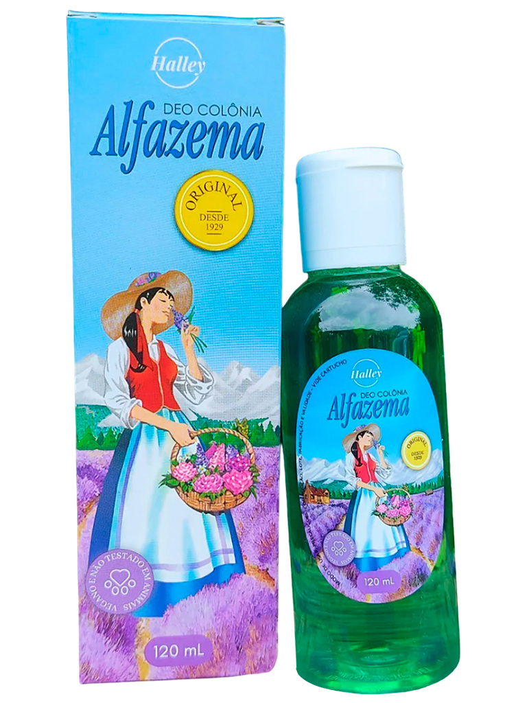 Deo Colônia Perfume Alfazema Original Halley 120ml | Shopee Brasil