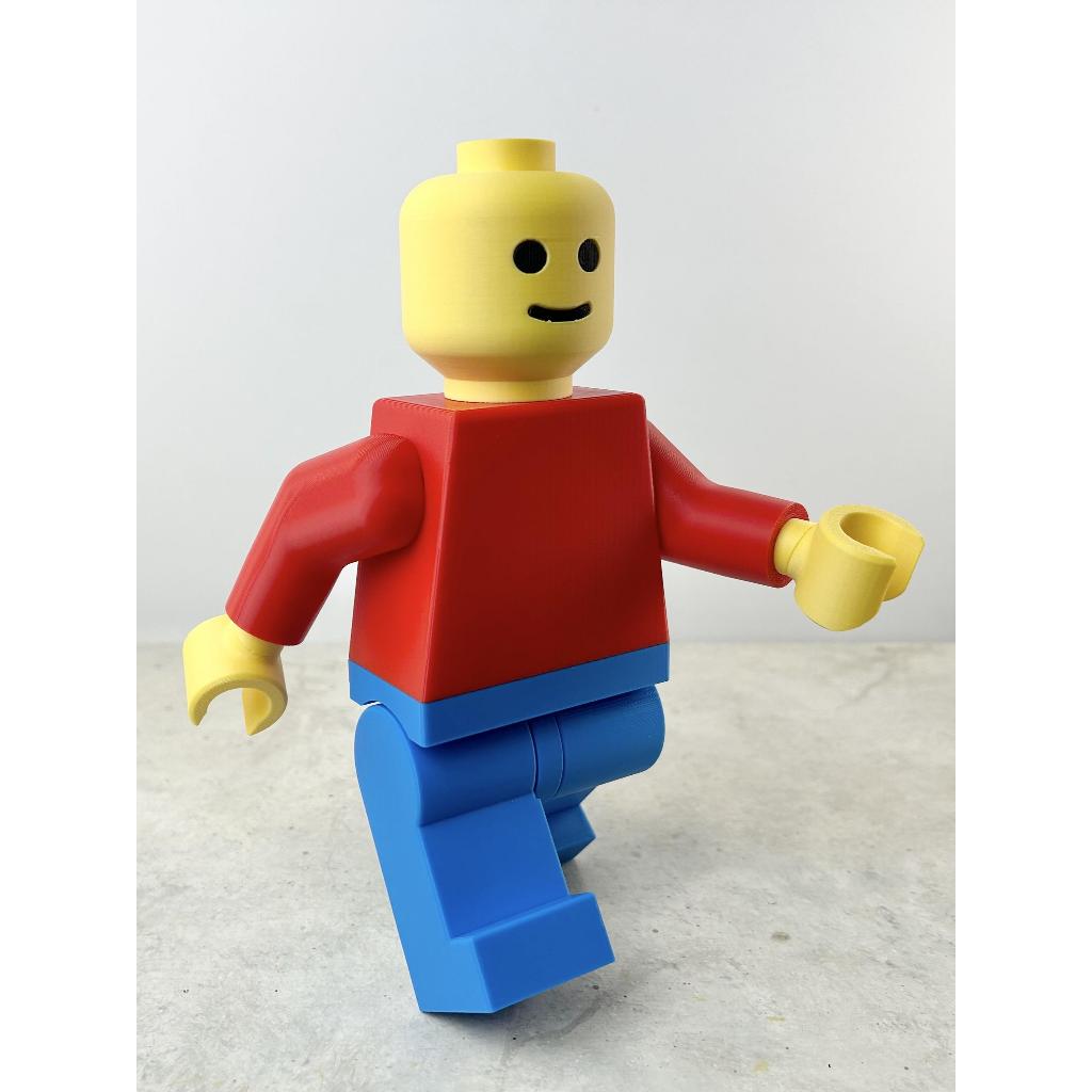 Mega Lego Boneco feito com mais de 20cm exclusivo | Shopee Brasil