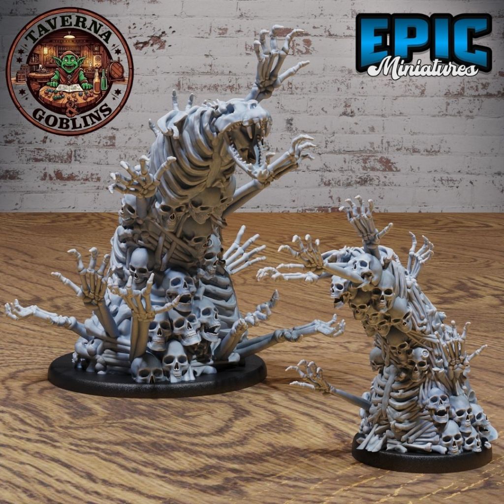 RPG Bone Swarm - Enxame de Ossos (M) (G) - Deep Dark Caves | Shopee Brasil