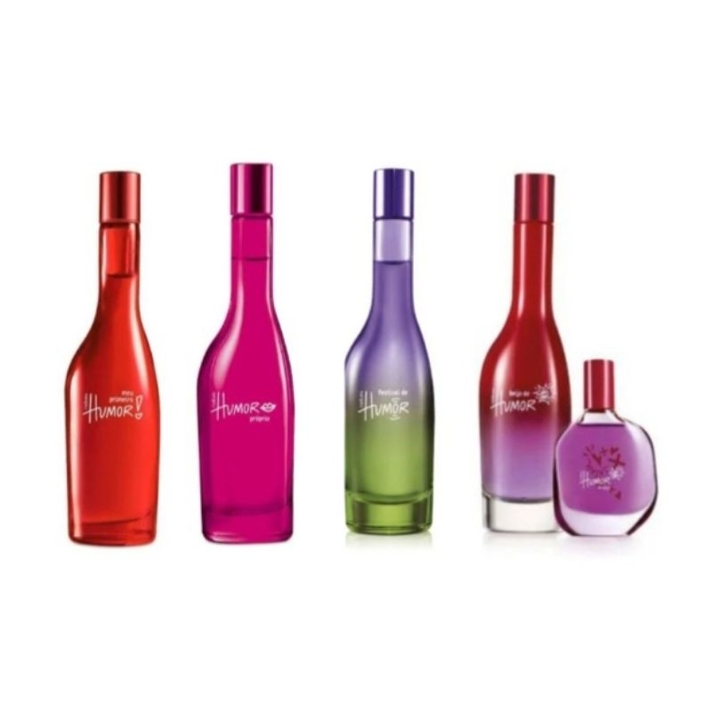 Perfume Colônia Natura Humor - Meu Primeiro Humor; Humor Próprio; Beijo ...