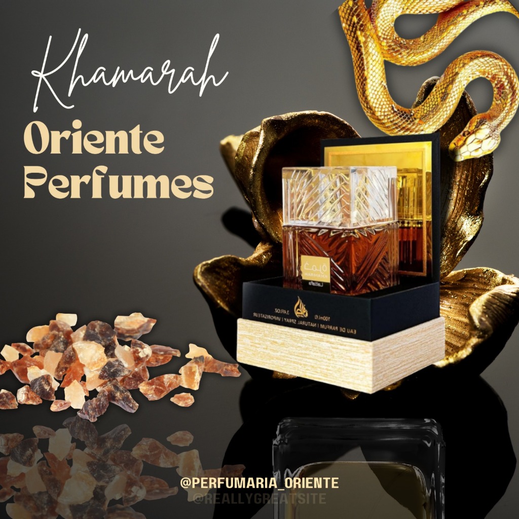 PERFUME ÁRABE ORIGINAL Masculino - Khamarah - Lattafa - 100ml - EDP ...