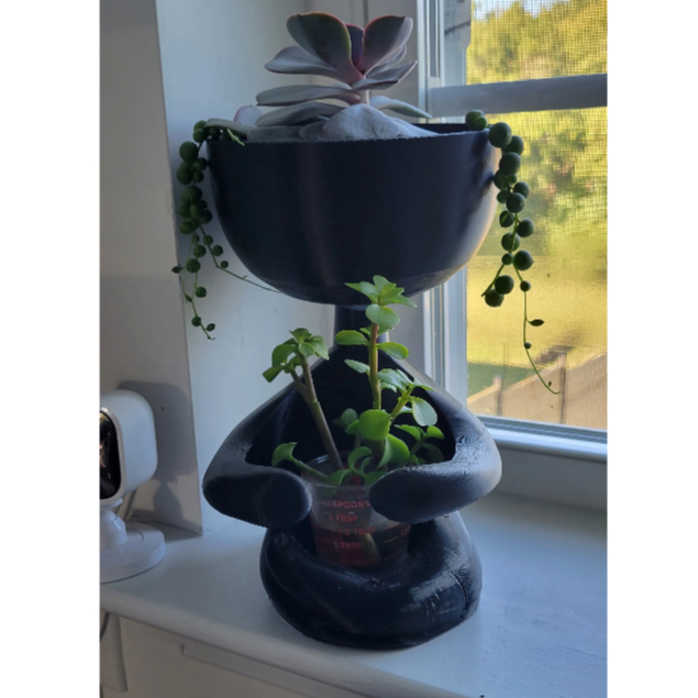 Vaso Bob Plantas Decorativo Suporte para mini vaso 25cm | Shopee Brasil