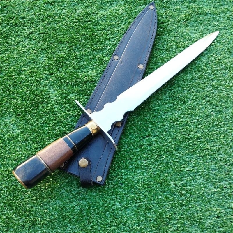 Faca Adaga punhal Artesanal 12" fio duplo | Shopee Brasil