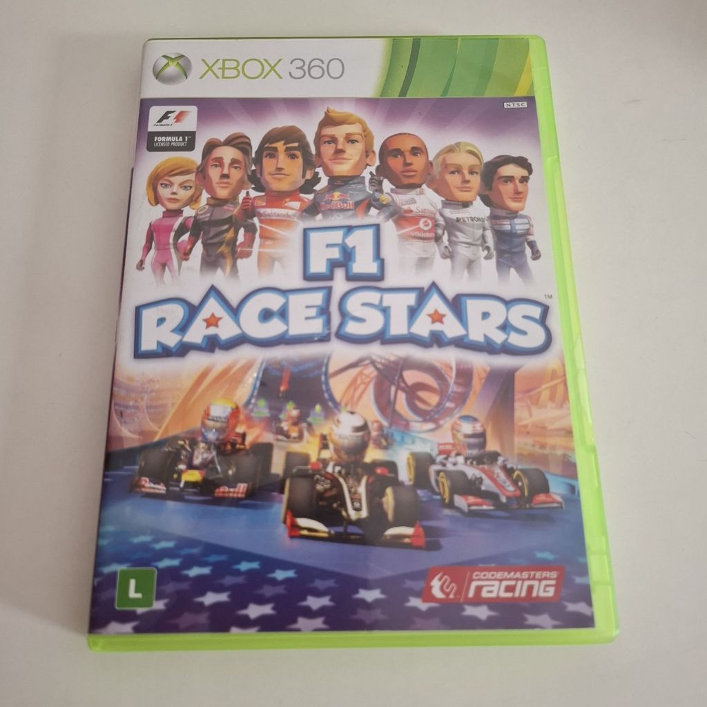 F1 Race Stars Xbox 360 Original Midia Fisica Shopee Brasil