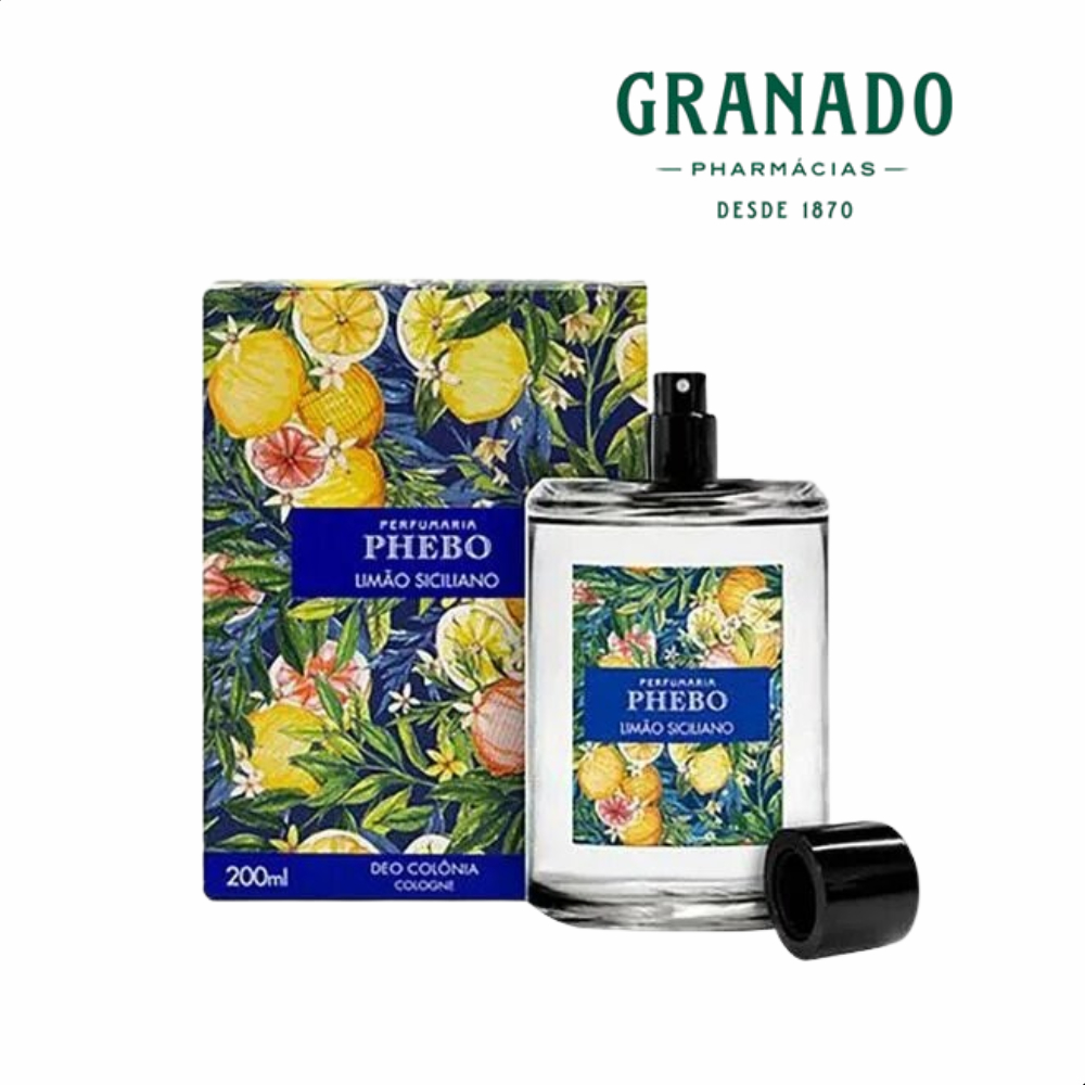 Perfume Granado Colônia Phebo Limão Siciliano Granado - 200ml | Shopee ...