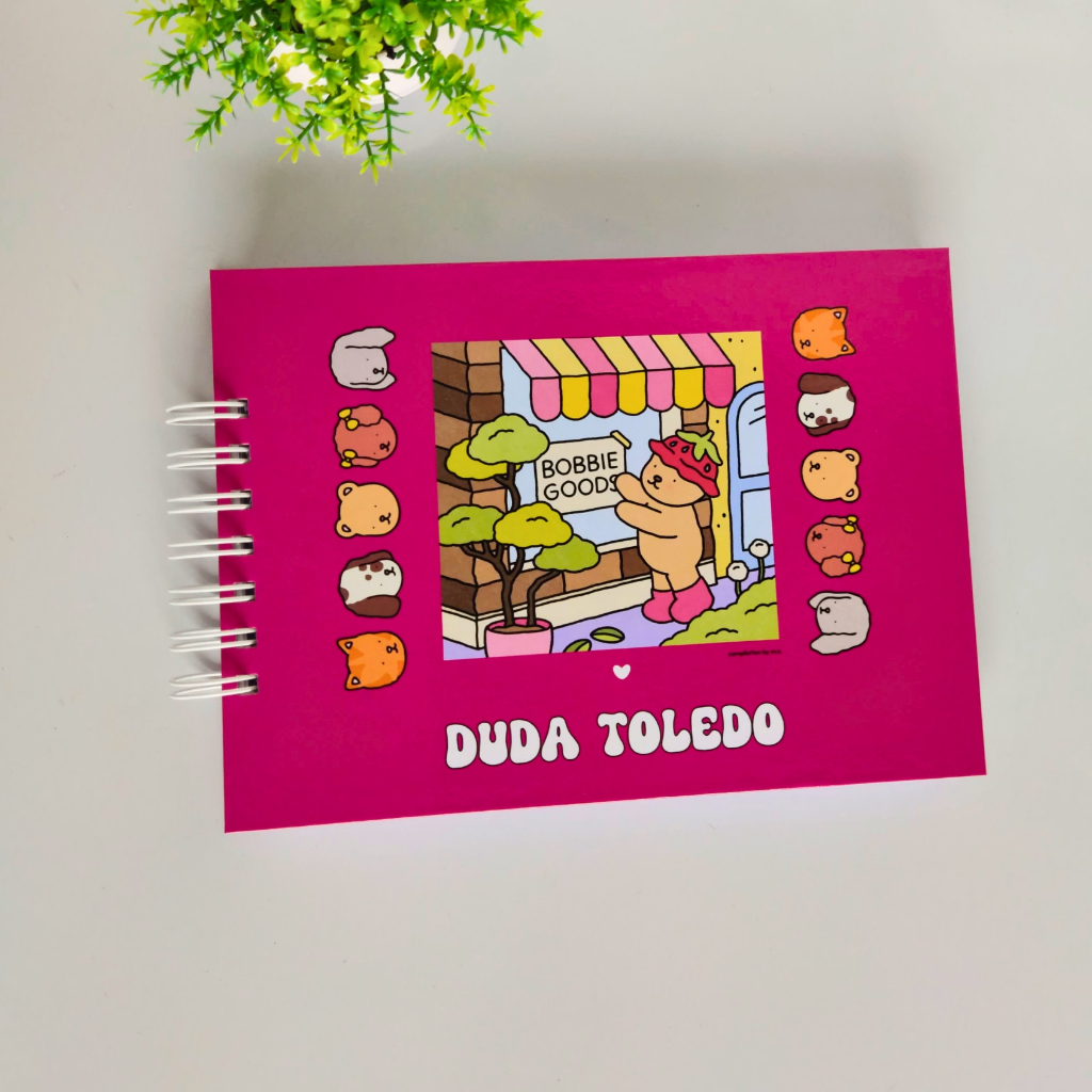 LIVRO DE COLORIR BOOBIE GOODS - CAPA DURA - 50 DESENHOS - FOLHA 180G ...