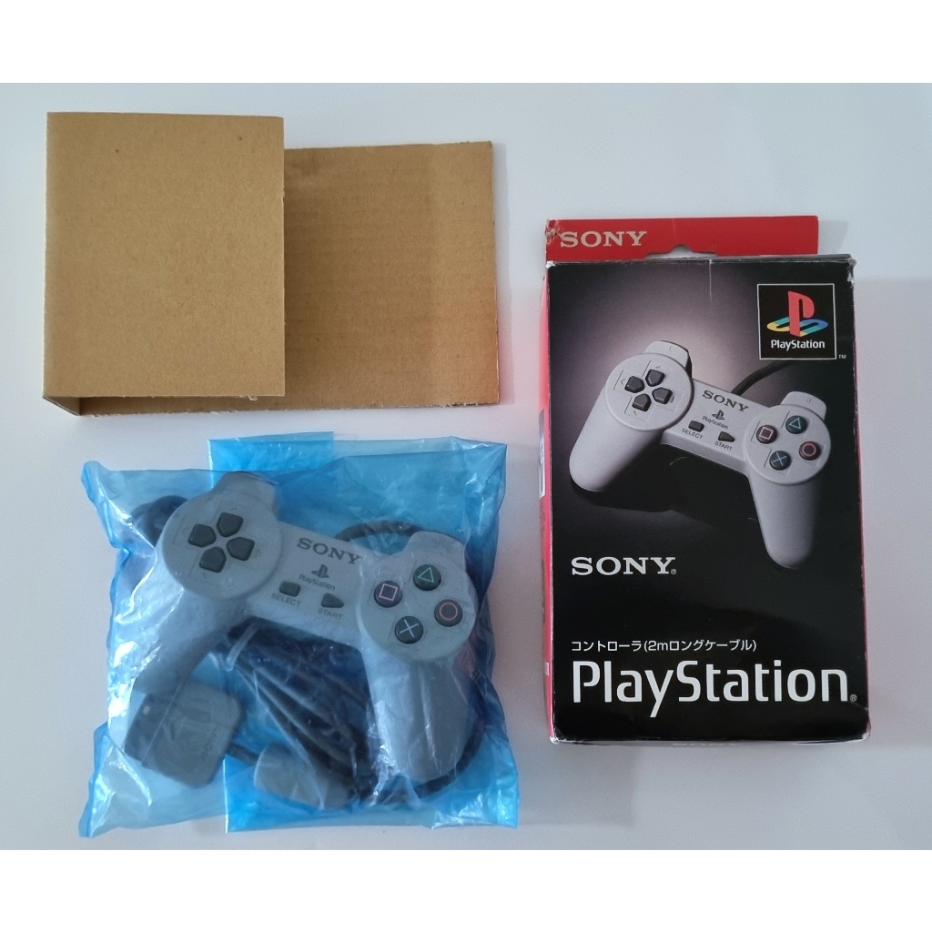 Controle Original de PS1 na caixa Novo | Shopee Brasil