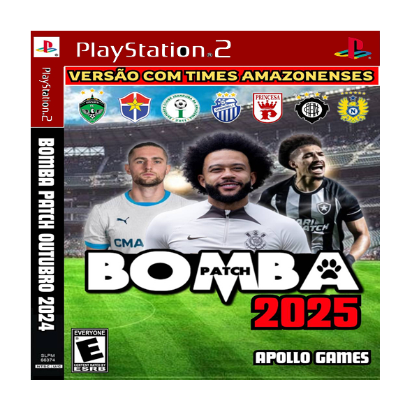 Bomba Patch Apollo Games OUTUBRO - Ps2 Playstation 2 | Shopee Brasil