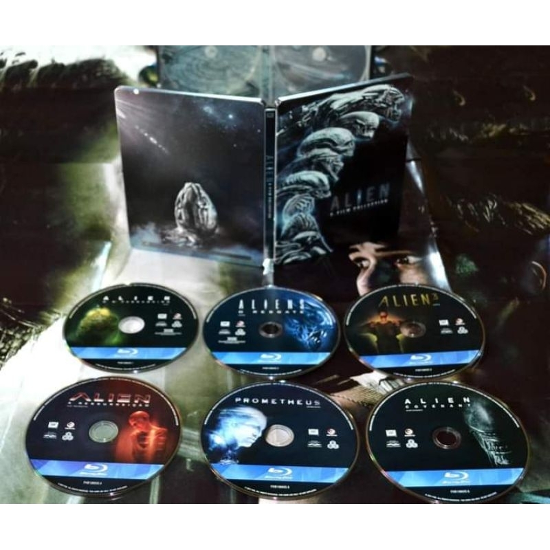 Alien 6 Film Collection - Steelbook Blu-rays - 6 filmes individuais com ...