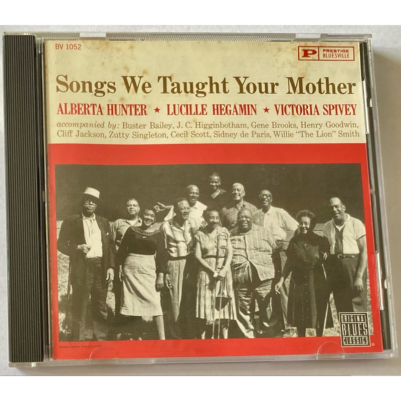 Cd Alberta Hunter Songs We Taught Your Mother (Importado) | Shopee Brasil