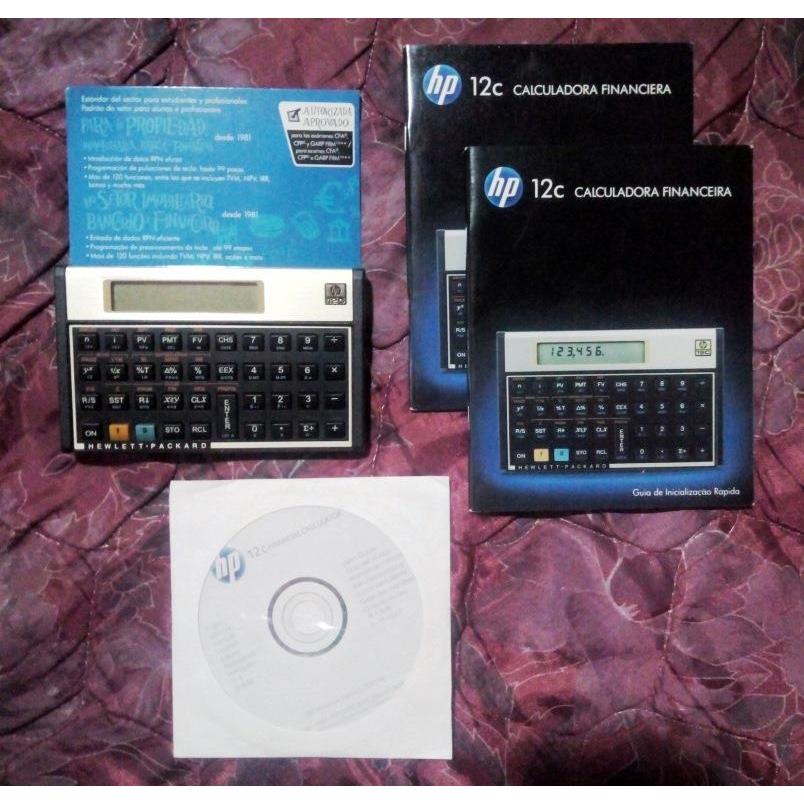 Calculadora Financeira HP 12C (Original) | Shopee Brasil