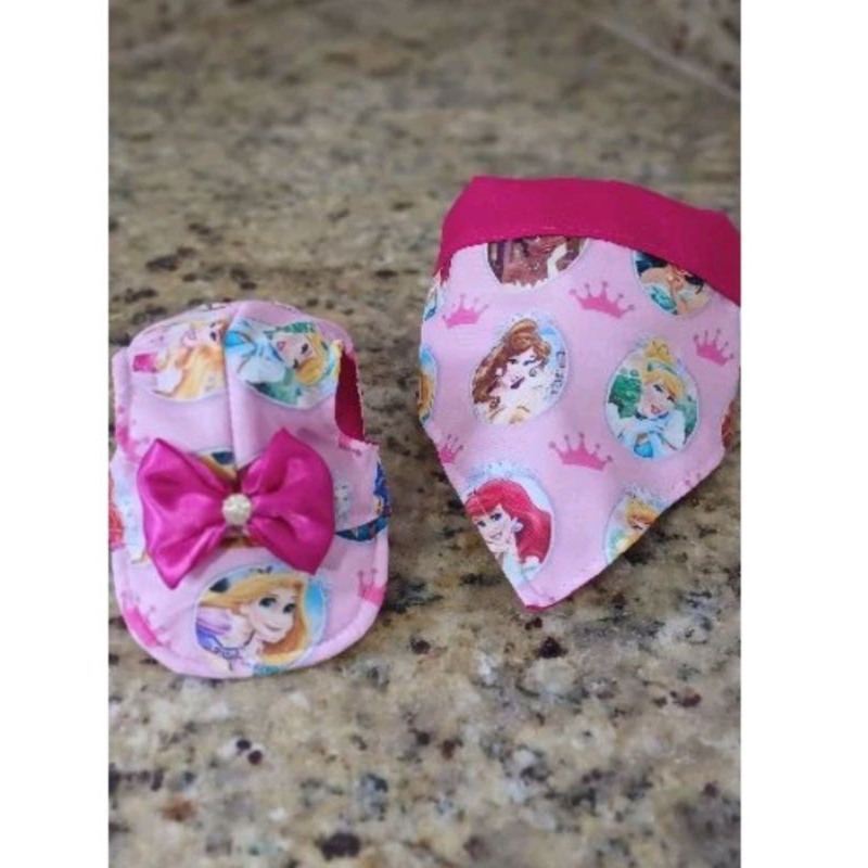 Kit lenço + Boné Pet fêmea | Shopee Brasil