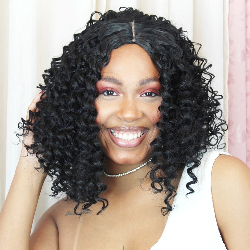 PERUCA LACE WIG CACHEADA BLACK CASTANHO ESCURO FIBRA PREMIUM | Shopee ...