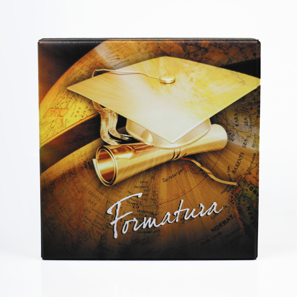 Álbum de Fotos Formatura 20x25 Mapa Mundi Fecho Imã | Shopee Brasil