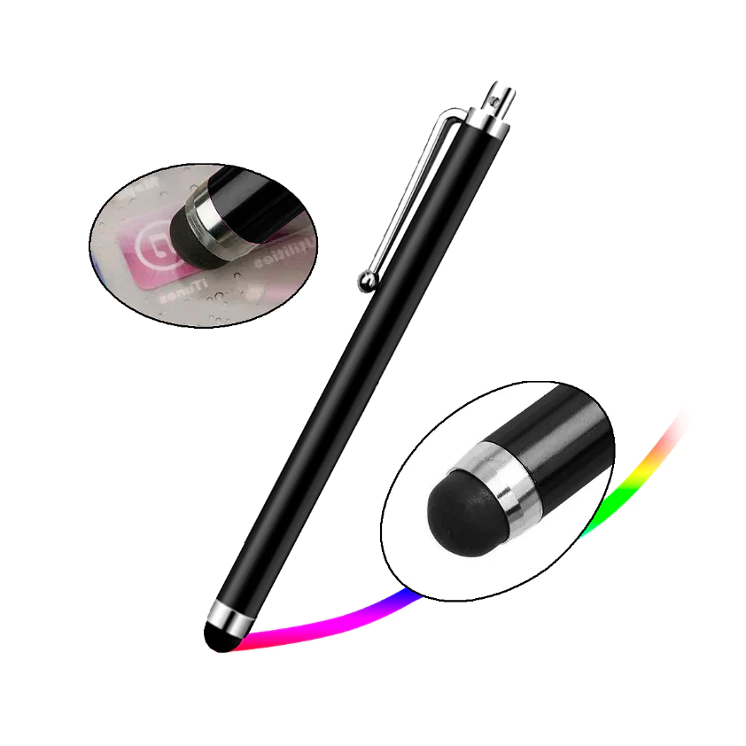 Caneta Touch Stylus Screen Em Metal Para Celular e Tablet Asinatura ...