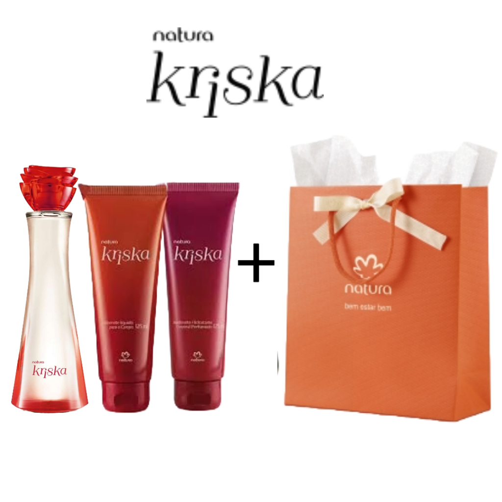 Kit Natura Kriska Tradicional (GARANTIA DE ORIGINALIDADE) | Shopee Brasil
