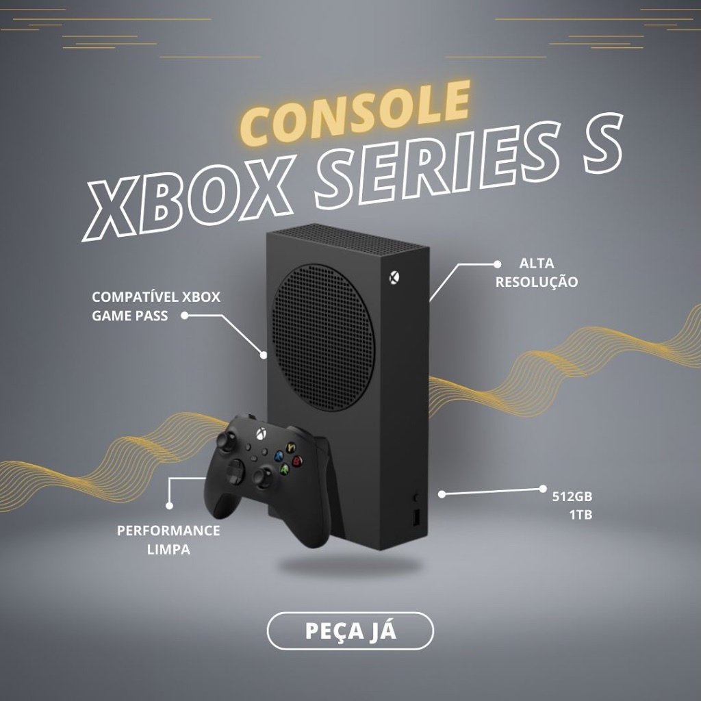 XBOX SERIES S CONSOLE 512GB 1TB | Shopee Brasil