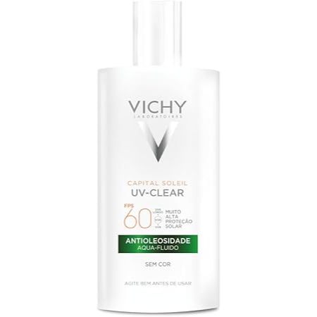 Vichy, Capital Soleil UV-Clear, Protetor Solar Facial, Cores , FPS60, 40G | Shopee Brasil