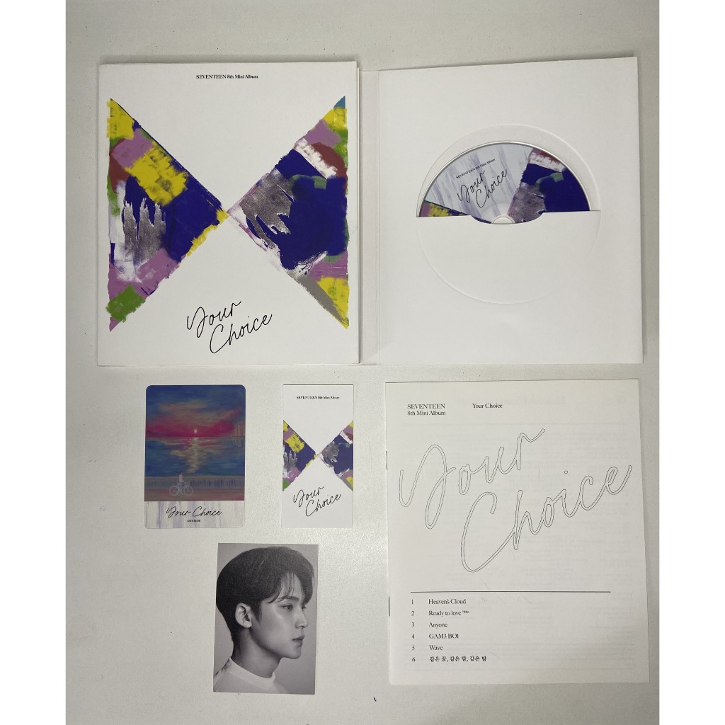 SEVENTEEN Your Choice | 8th Mini Album | One Side Version | Shopee Brasil