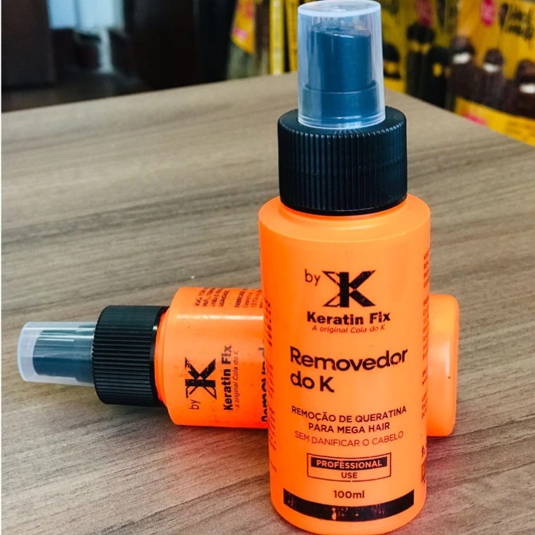 Removedor K Spray 100ml para Mega Hair de Queratina e Fitas - Proteção ...