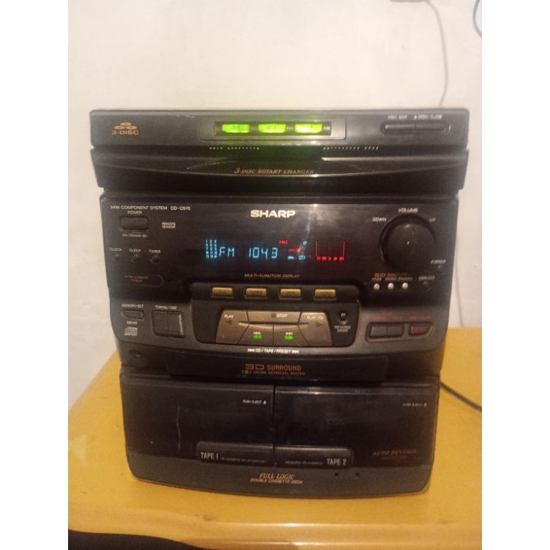 mini system Sharp | Shopee Brasil