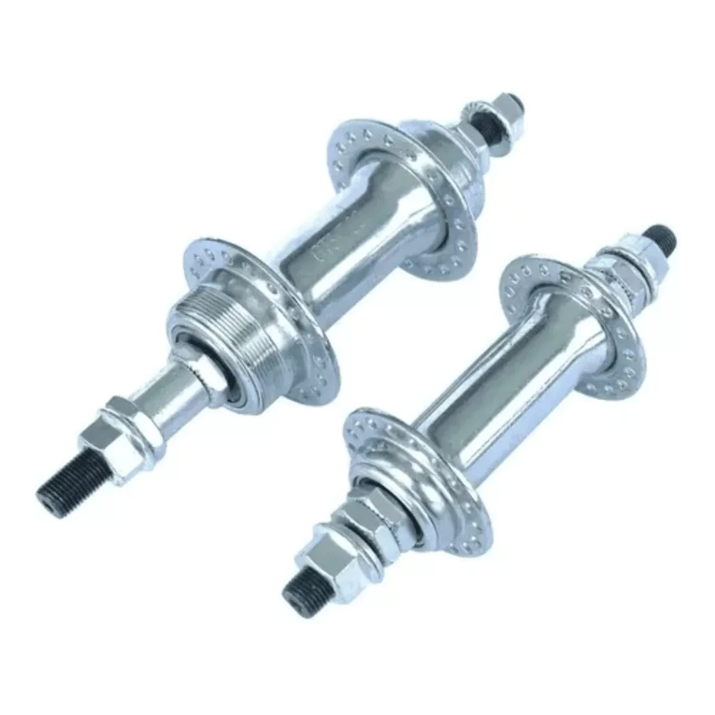 Par Cubos Bicicleta Shunfeng Diant/Tras 36 Furos Com Espaçador Cromado ...