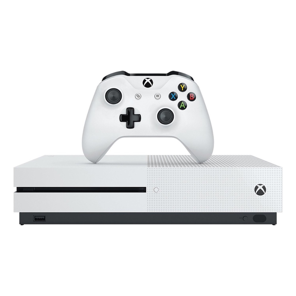 Microsoft Xbox One S 1TB Standard cor branco 2021 O que voce precisa saber sobre este produto Inclui controle. Resolucao de 3840px x 2160px. Memoria
