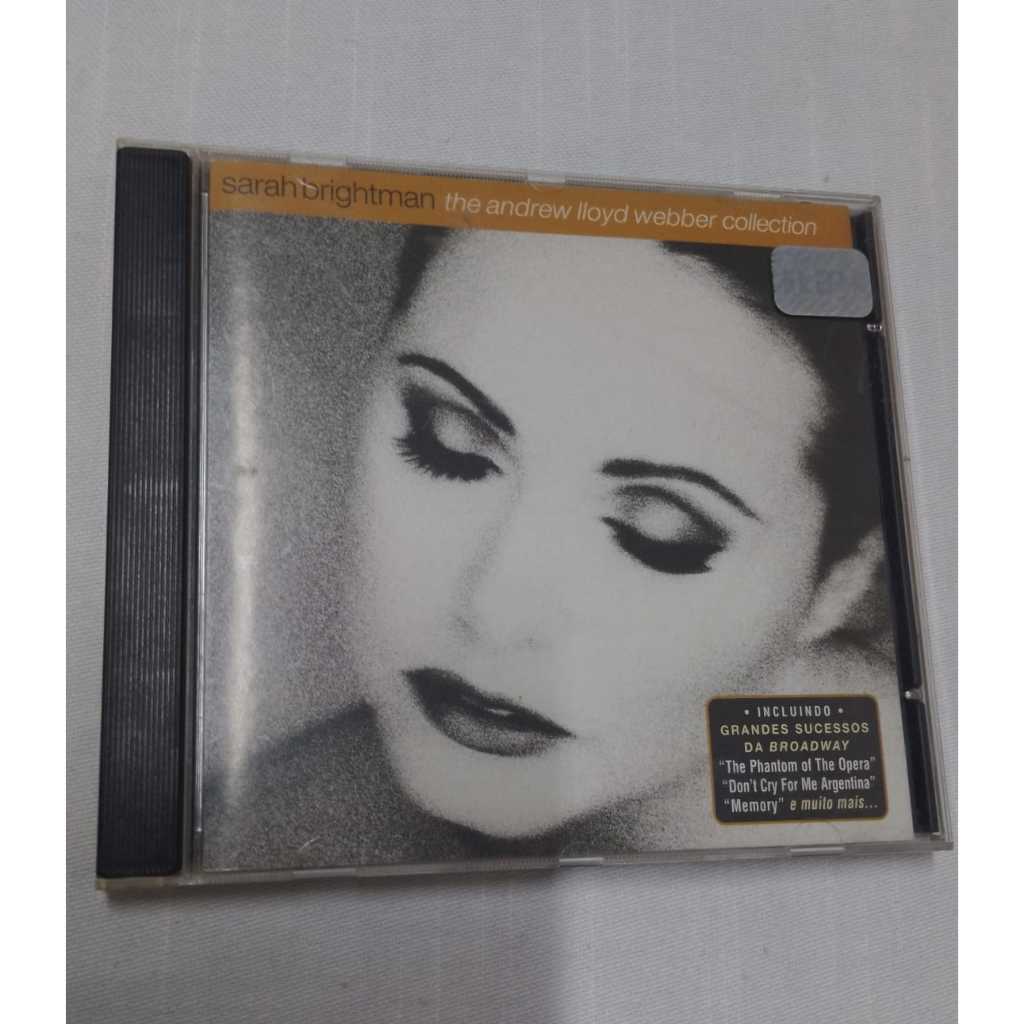 CD Sarah Brightman - The Andrew Lloyd Webber Collection ( 25244 ) | Shopee Brasil