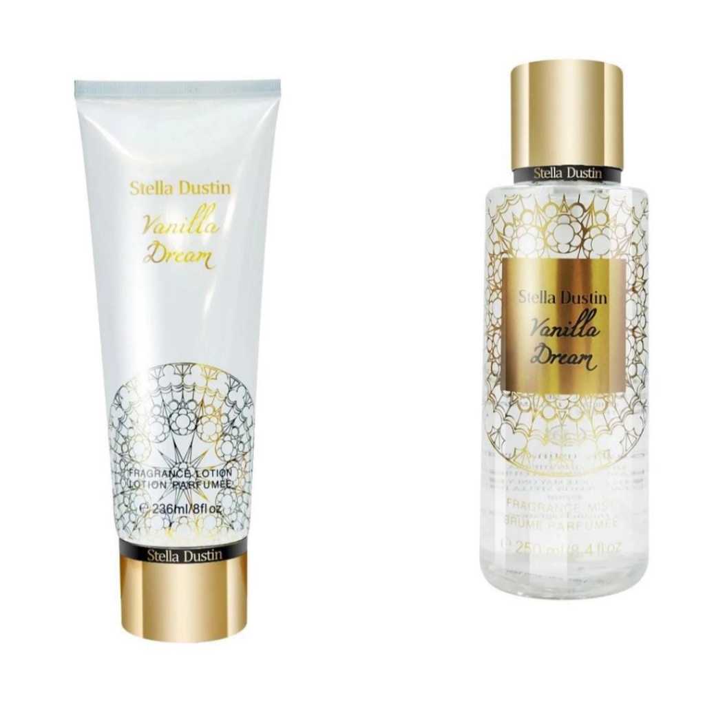 Kit hidratante corporal 236ml + body splash 250ml Stella Dustin ...