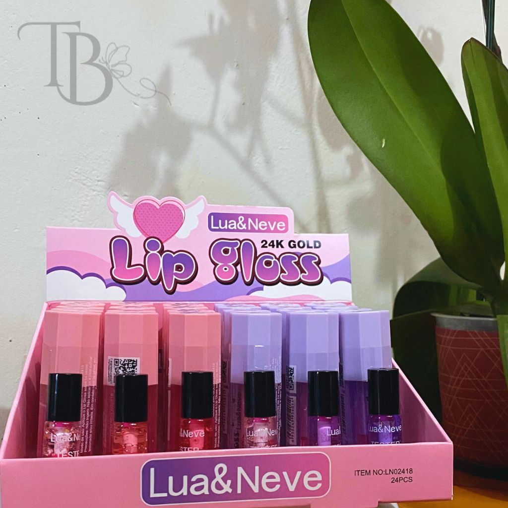 LIP GLOSS 24K GOLD LUA E NEVE 4ML | Shopee Brasil