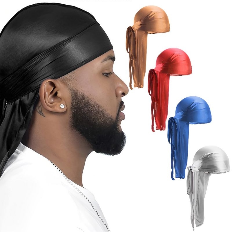 Durag Bandana Dureg Silky | Shopee Brasil
