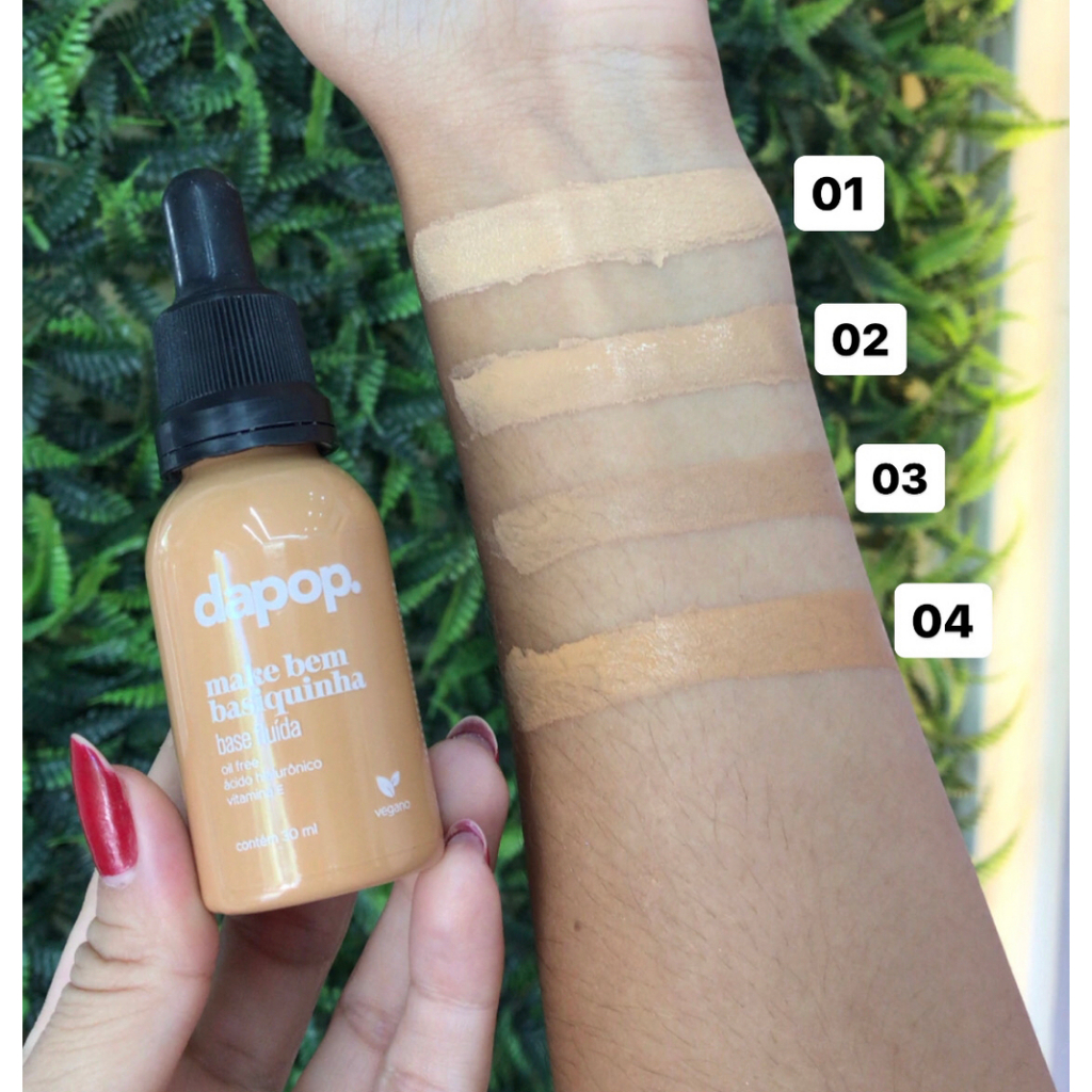Base Fluída Vegano Make Bem Basiquinha - Dapop | Shopee Brasil