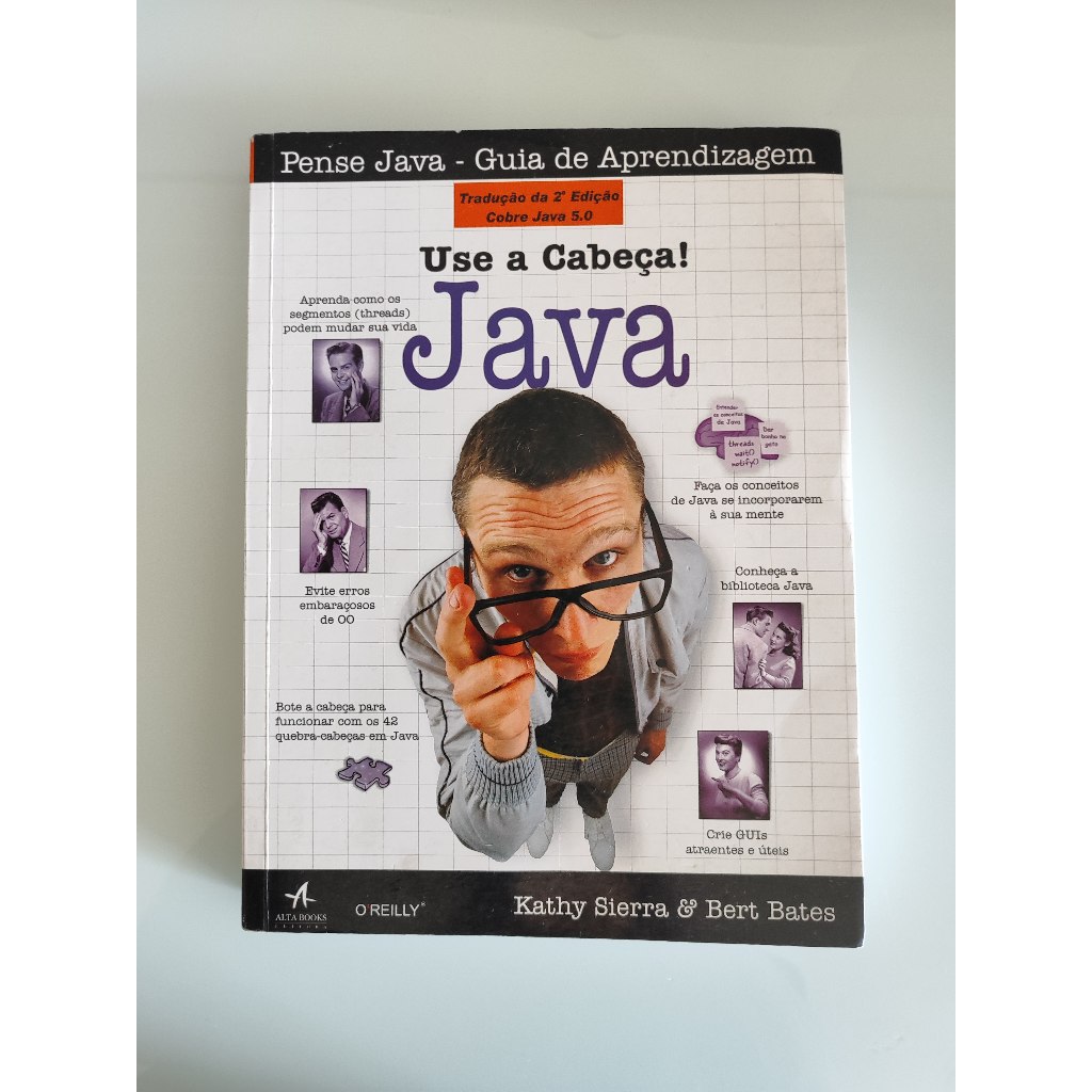 Livro Use a cabeça Java | Shopee Brasil