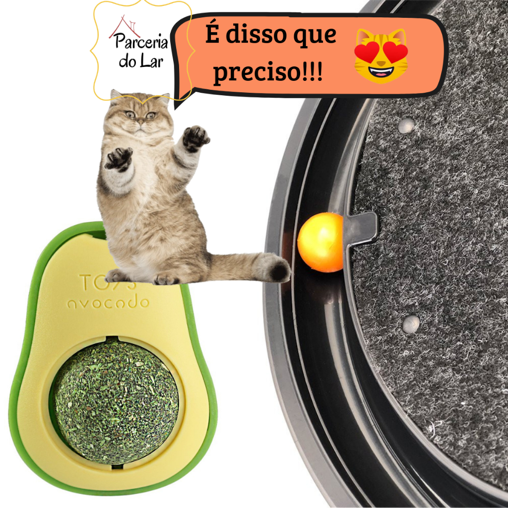 Gato Gata Cat CatNip Cat Nip Antistress Bolinha Arranhador Anti Stress ...