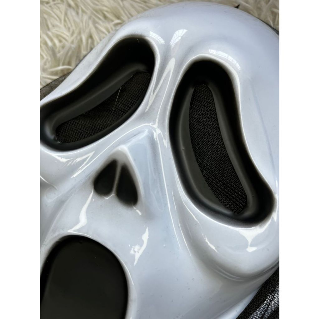 Máscara de Halloween horror Pânico com Capuz | Shopee Brasil