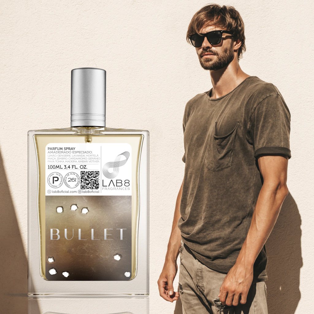 Perfume Bullet Masculino Homem Parfum FLUY Lab8 100 ml | Shopee Brasil