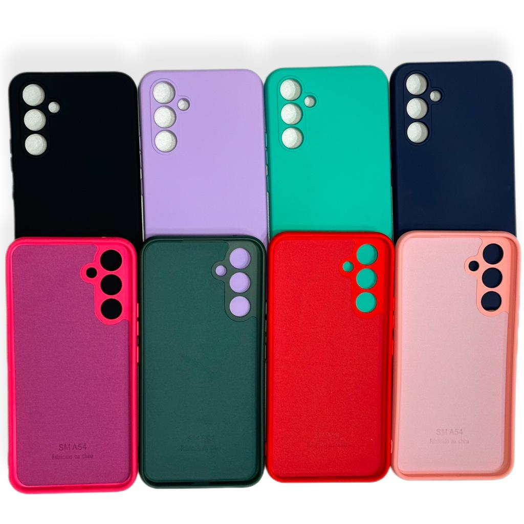 Kit 2 em 1 SAMSUNG A15+ Capinha Colorida + Privacidade Ceramica Fosca ...
