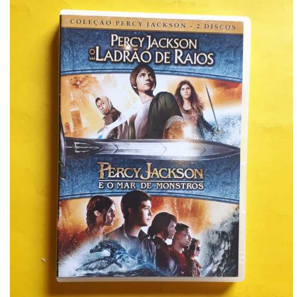 dvd coleção PERCY JACKSON : Percy Jackson e o Ladrão de Raios / Percy ...