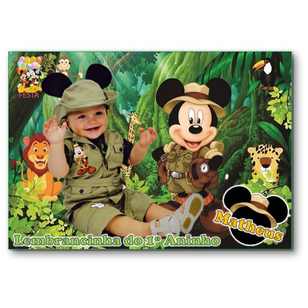 Imã mickey safari valor da unidade 2,50 cada Promoção shopee | Shopee ...